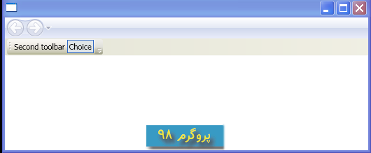 کد ToolBar درون ToolBarTray با wpf و سی شارپ - آموزش سی شارپ c#.net لرن پروگرم 98